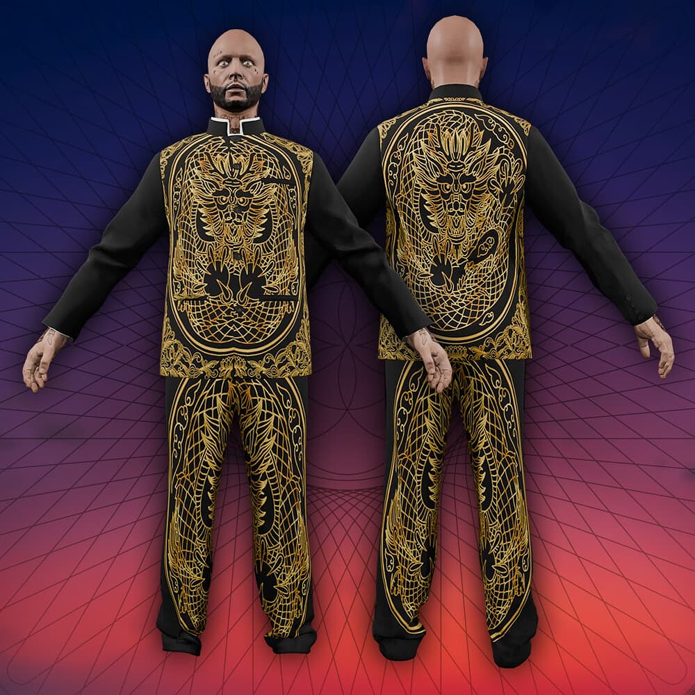 [PAID] Asian Suit Pack Clothes ( Male ) - FiveM Releases - Cfx.re Community