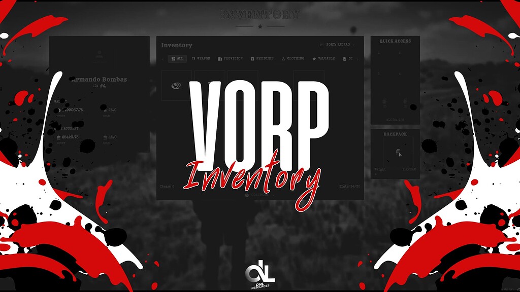 DnL - VORP Inventory | Remake - RedM Releases - Cfx.re Community