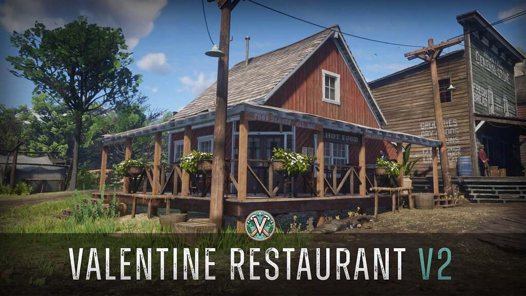 [YMAP] - Valentine Restaurant V2 - RedM Releases - Cfx.re Community