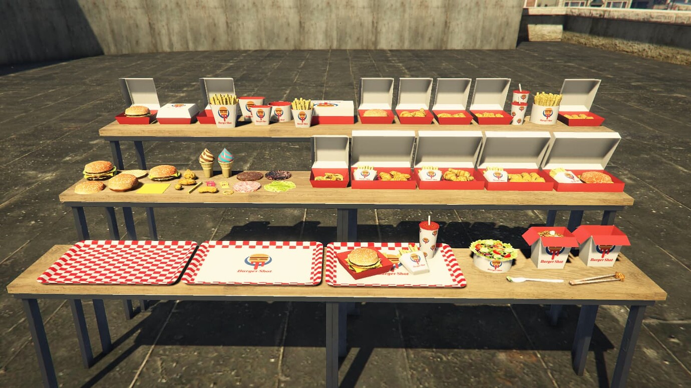 [PROPS] Fast food (50x prop + 2x animation) - FiveM Releases - Cfx.re ...