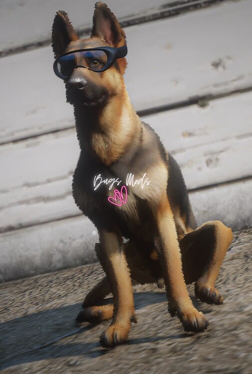 Custom K9 Police Dog Ped - FiveM Search