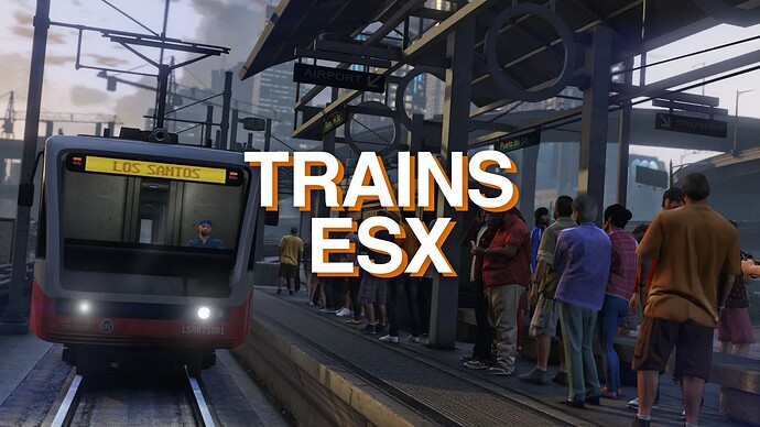 [ESX, Standalone] FiveM Trains, Works with OX inventory and target ...