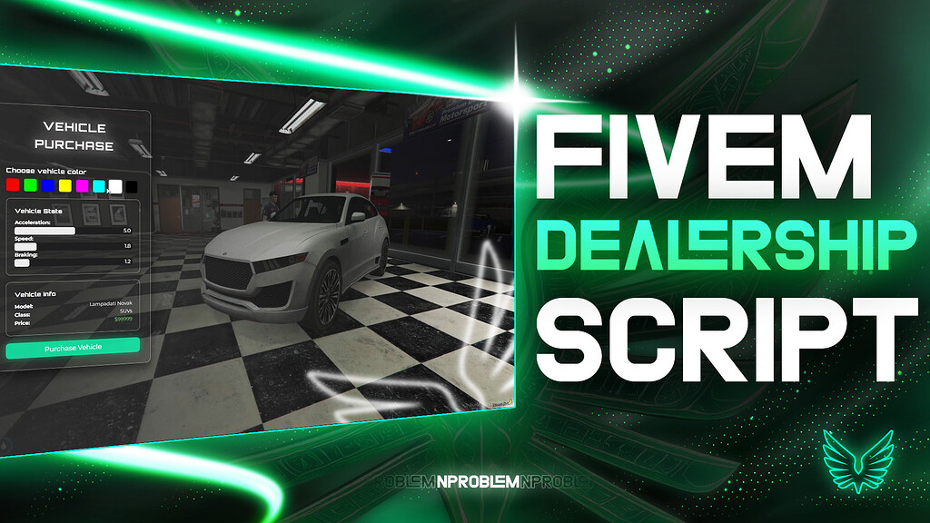 Build and Manage Your Own Car Dealership - NProbleM - FiveM Releases ...