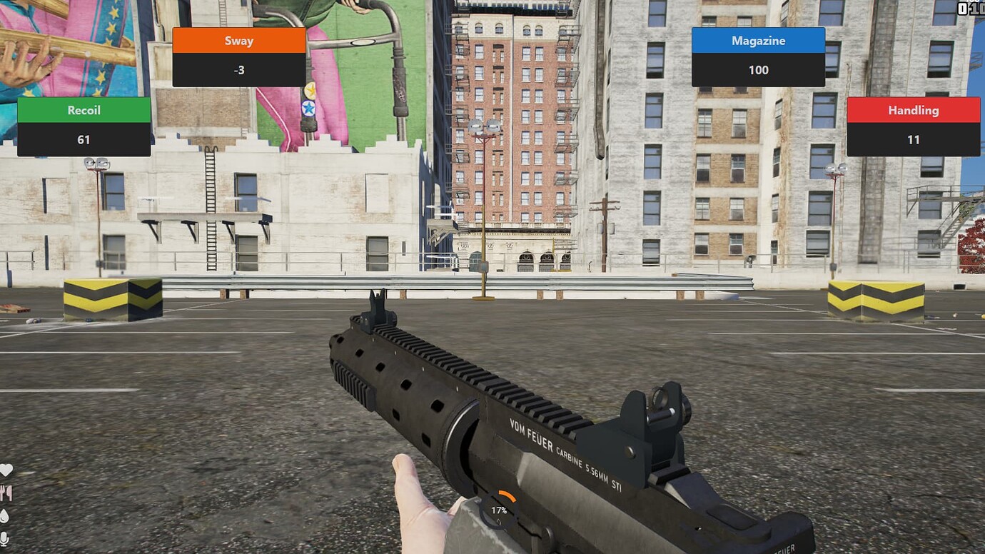 [ESX/QB/OX] Weapon stats - Realistic stats for weapons (Sway, recoil ...