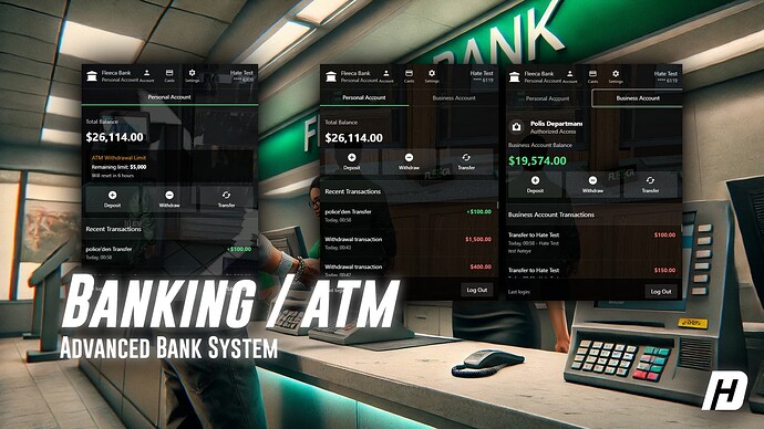 Advanced Banking [Job Accounts] - FiveM Releases - Cfx.re Community
