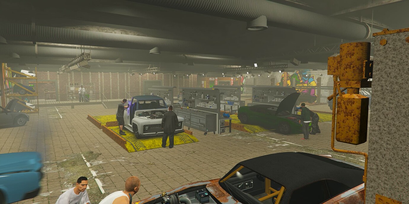 [PAID] [MLO] Mechanic Workshop underground Mid La Mesa - FiveM Releases ...