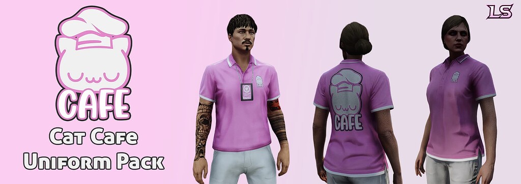 [PAID] Cat Café Business Clothing Pack Male&Female - FiveM Releases ...