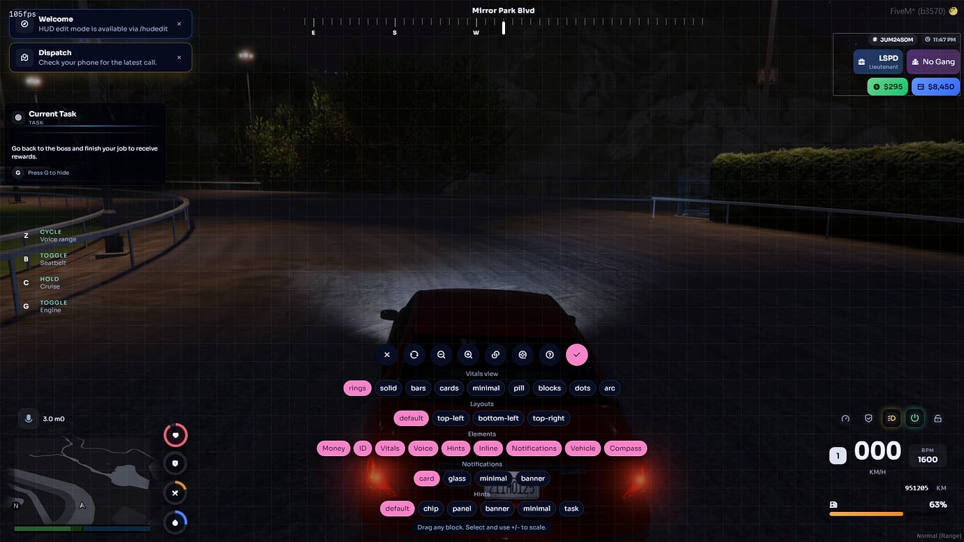 [HUD] GTA VI - Inspired Interface for FiveM - FiveM Releases - Cfx.re ...