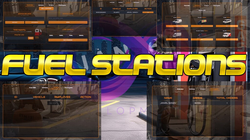 [ESX&QB] Advanced Fuel Management System [ESCROW] - FiveM Releases ...