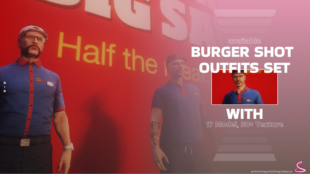 Burger Shot Clothes [40%off] (Update) [OS] - FiveM Releases - Cfx.re Community