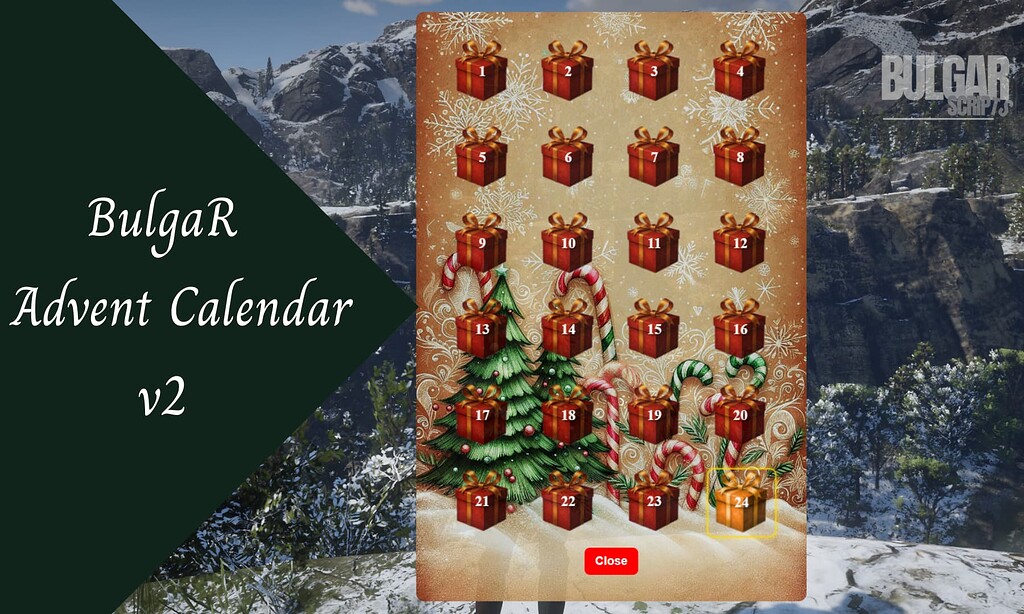 BulgaR Advent Calendar V2 [VORP] & [RSGCore] - RedM Releases - Cfx.re ...
