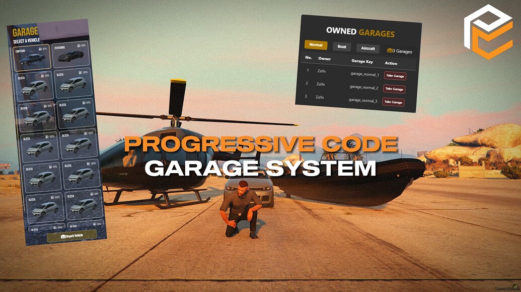 FiveM Garage System - [ESX & QB-Core] - FiveM Releases - Cfx.re Community