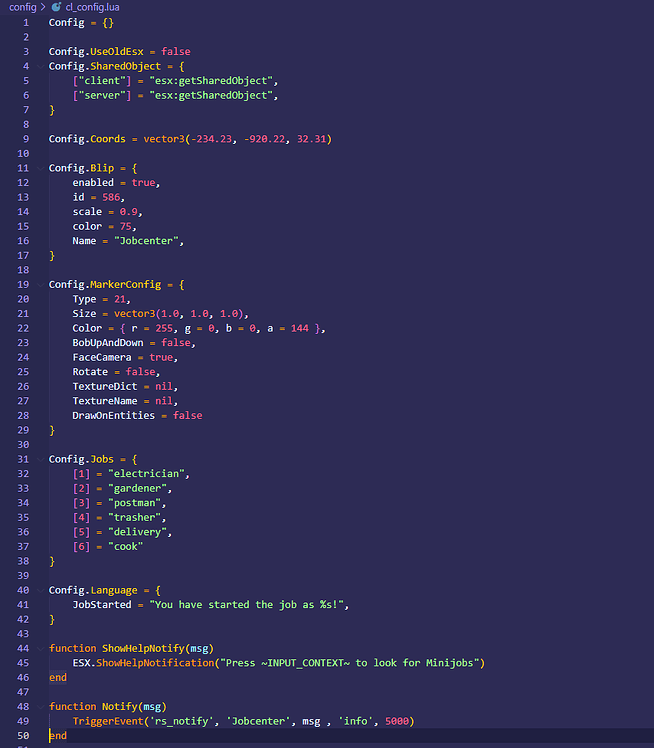 [ESX] [PAID] RS | Jobcenter: Easily Change Jobs - A lightweight and ...