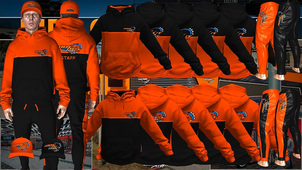 Ride Out Customs Hoodies for Male and Female [On Sale] - FiveM Releases ...