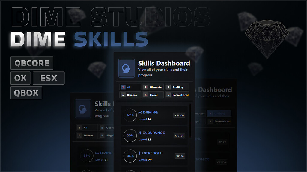 [PAID] Skill System - Skills System with built-in effects and ...