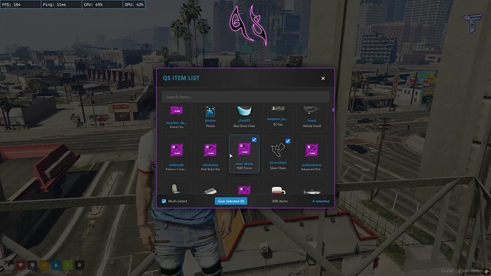 [PAID] [QBCORE] Advanced Admin Item List Panel - FiveM Releases - Cfx ...