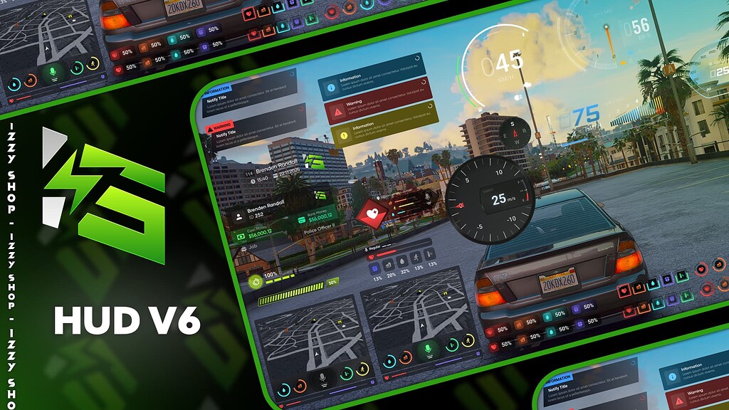 Advanced HUD V6 [ESX-QB-QBOX] - FiveM Releases - Cfx.re Community