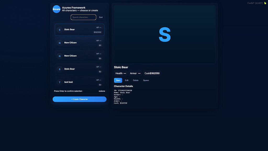 Azure Framework | vMenu Framework | Money | Jobs | Addons - FiveM ...