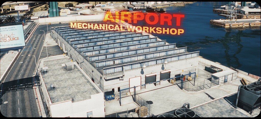 [PAID] [MLO] Workshop Motors Mechanic Airport Flash -Next to LS intl.Airprt GTA MAPS - FiveM ...