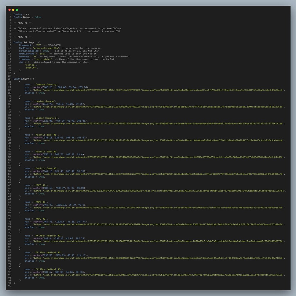 [FREE] CCTV Tablet - QB/ESX/ST - FiveM Releases - Cfx.re Community