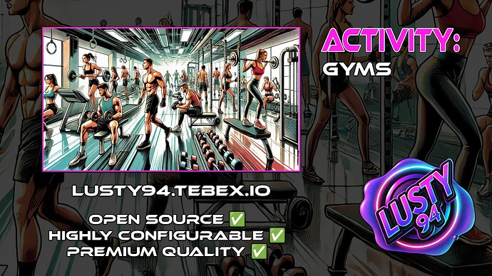 [PAID] [QB] Immersive Gym Script - FiveM Releases - Cfx.re Community