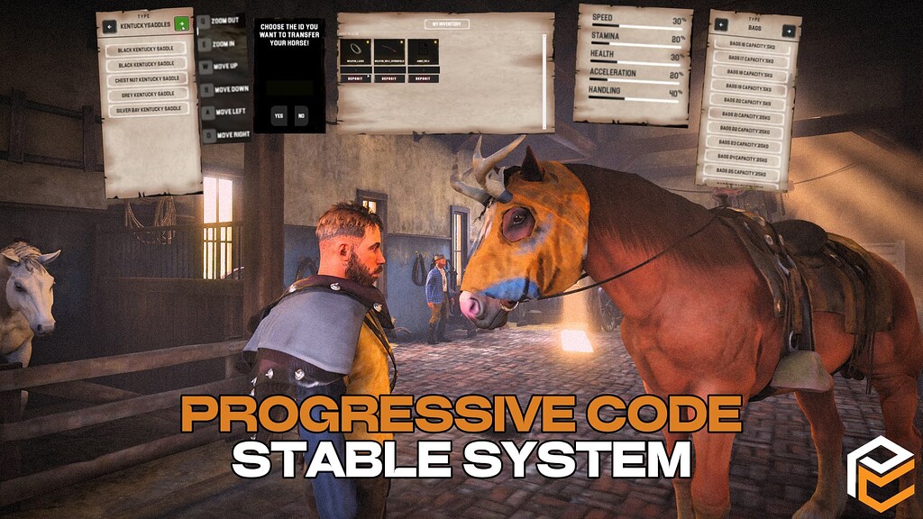 RedM Stable System - [VORP-Core, RSG-Core, QB-Core, RedEm & RPX-Core ...