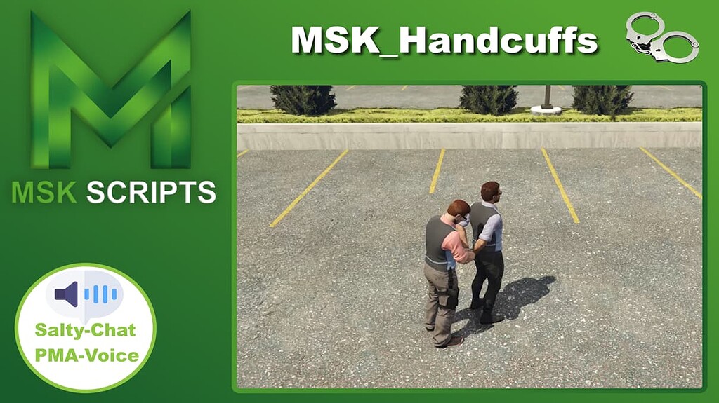 [ESX] MSK Handcuffs - Realistic Handcuffs - FiveM Releases - Cfx.re ...