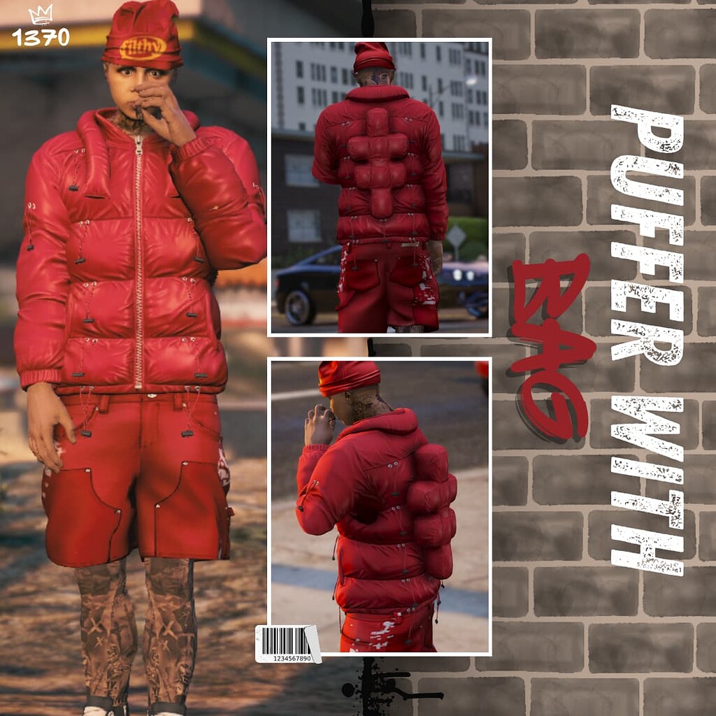[PAID] PUFFER WITH BAG / LORE FRIENDLY - FiveM Releases - Cfx.re Community