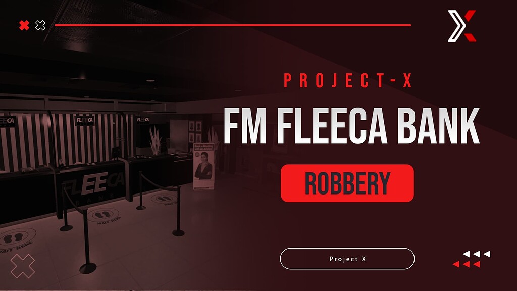 Project X FM Fleeca Bank Robbery Heist - QB | QBOX | ESX | Custom ...