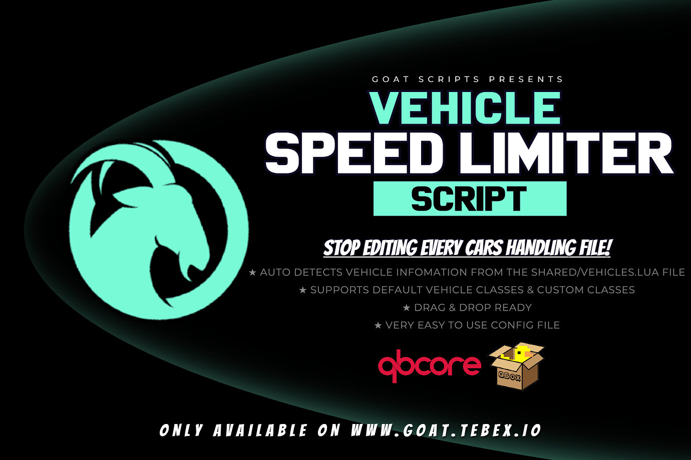 [QBCore] [QBox] Vehicle Speed Limiter (Limit Speeds By Category ...