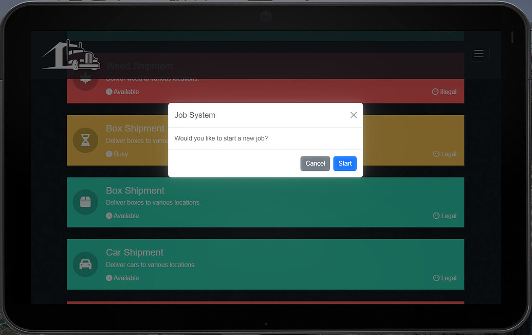 [ESX/QBCore] Trucking Job | Multiple Jobs | Highly Configurable - FiveM ...