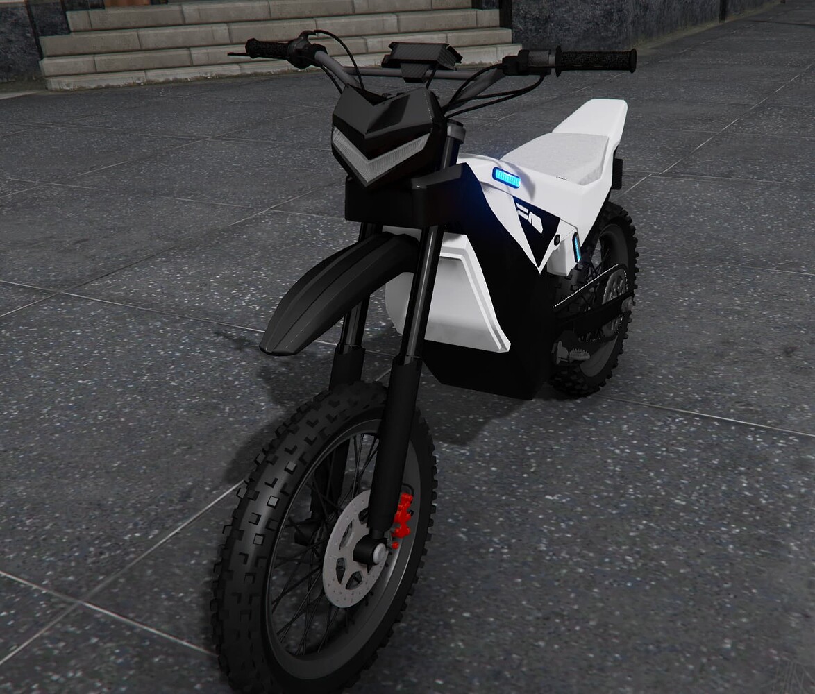 CC Electric Police Bike - UK - FiveM Releases - Cfx.re Community