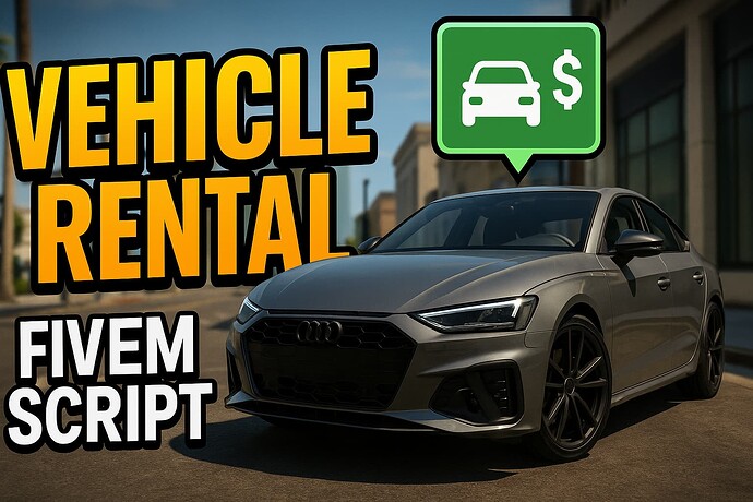 Vehicle rental script [ Categories, Dynamic Priceing ]- [ESX/QB ...