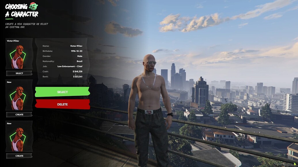 [ESX & QB] IF Multicharacter & Character Selection - FiveM Releases ...