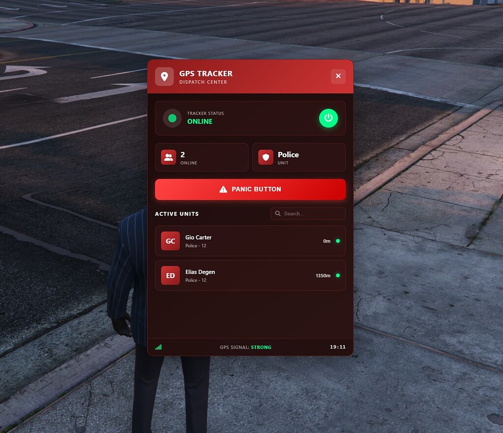 GPS & Panicbutton System – Advanced Job & Gang GPS Tracking - FiveM ...