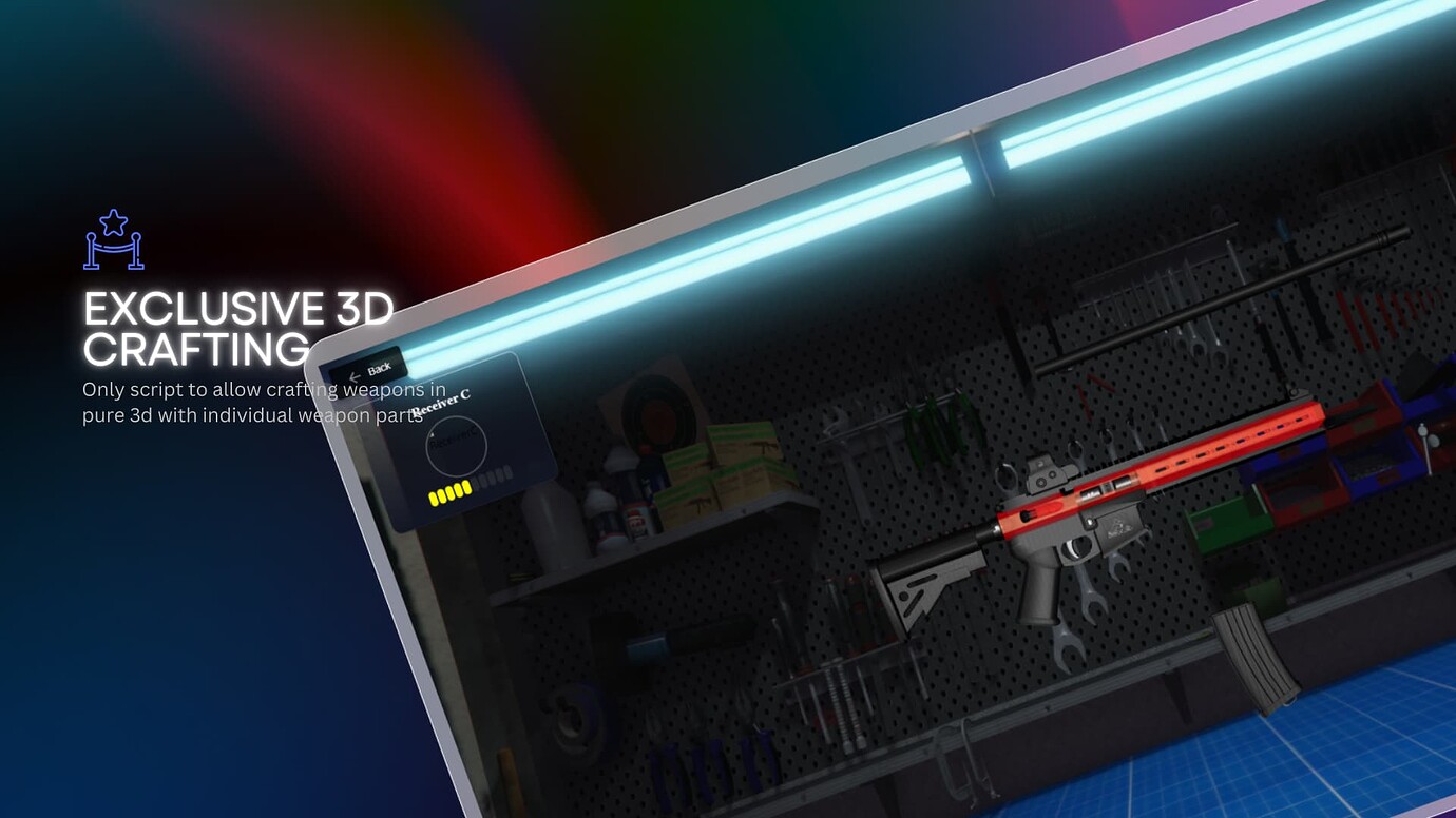 PC 3D Crafting V2 | QB/ESX/QBOX - FiveM Releases - Cfx.re Community