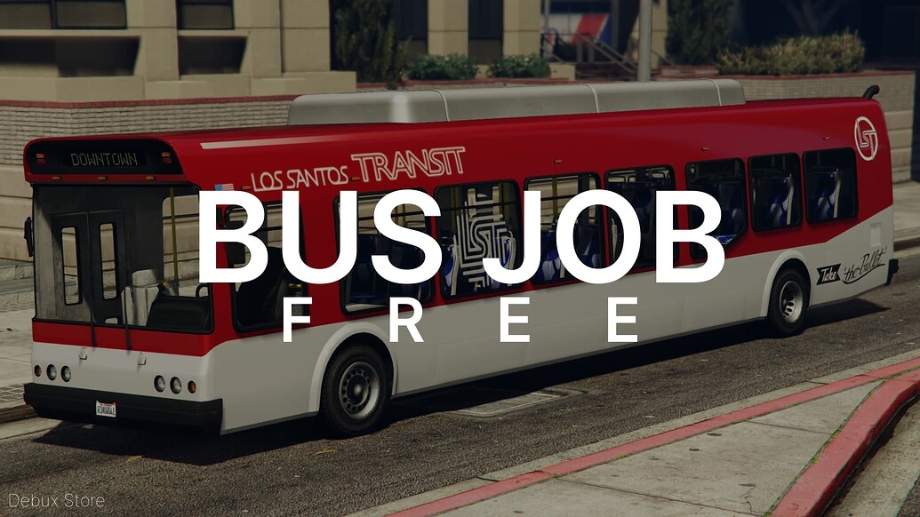 [FREE] Bus Job (Level System) - FiveM Releases - Cfx.re Community