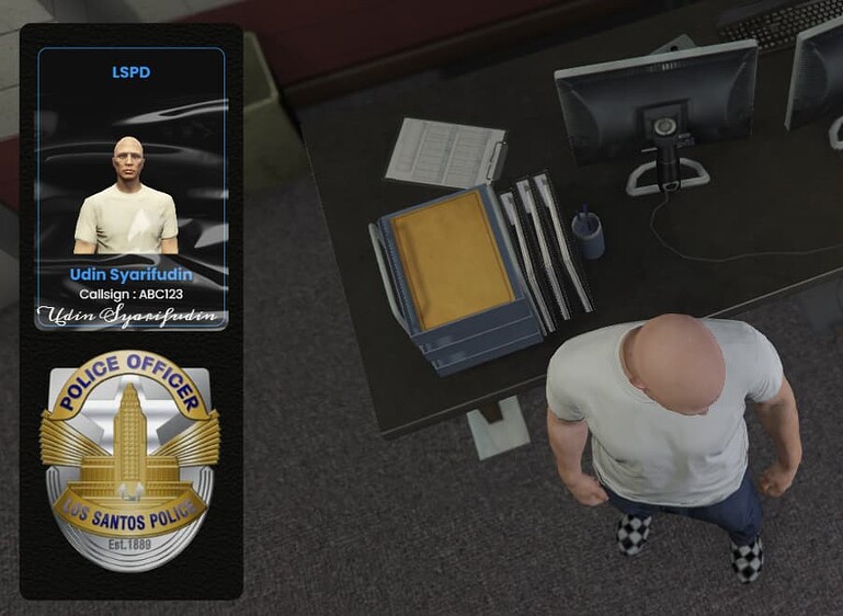 License Manager (ID Card + Badge + Licenses) [ESX][QB][QBOX] - FiveM ...