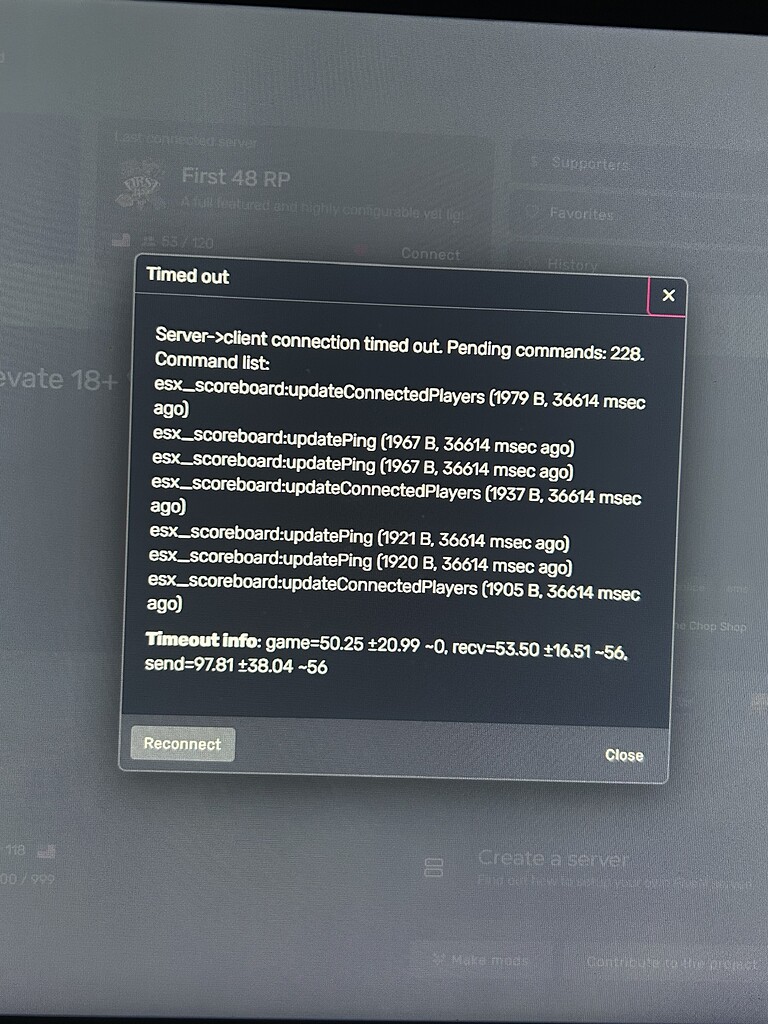 Error code - FiveM Client Support - Cfx.re Community