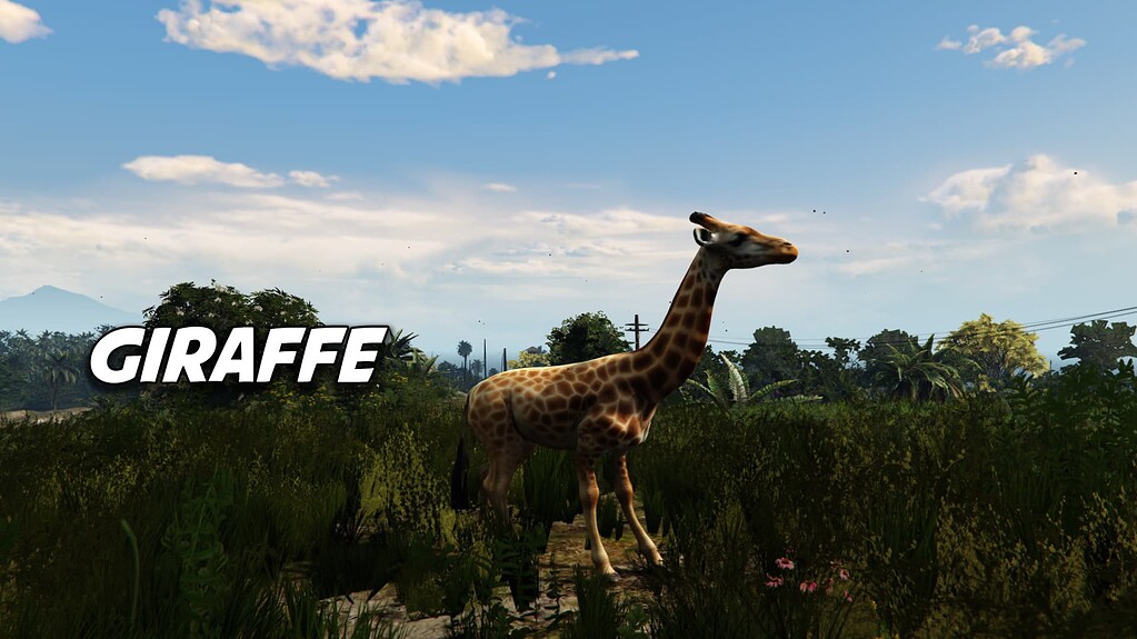 Giraffe - Addon Animal Ped - FiveM Releases - Cfx.re Community