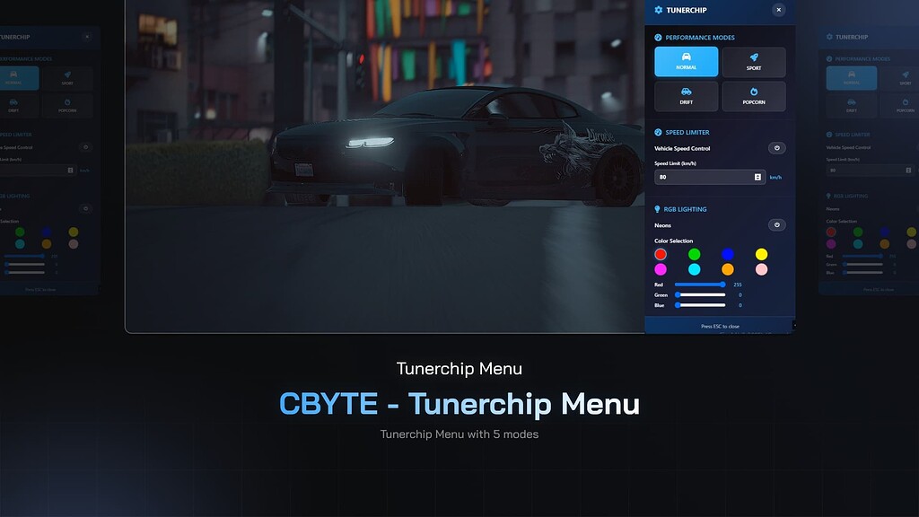 Tunerchip System with 6 Modes - FiveM Releases - Cfx.re Community
