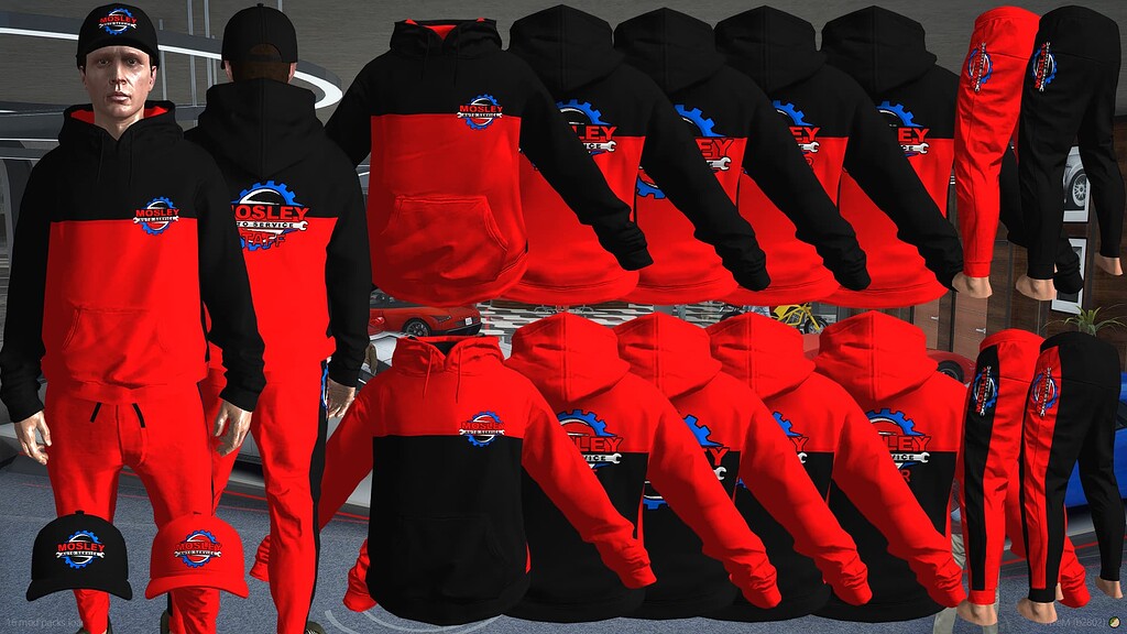 Mosley's Auto Hoodies for Male and Female [Lore Friendly] [On Sale] - FiveM Releases - Cfx.re ...