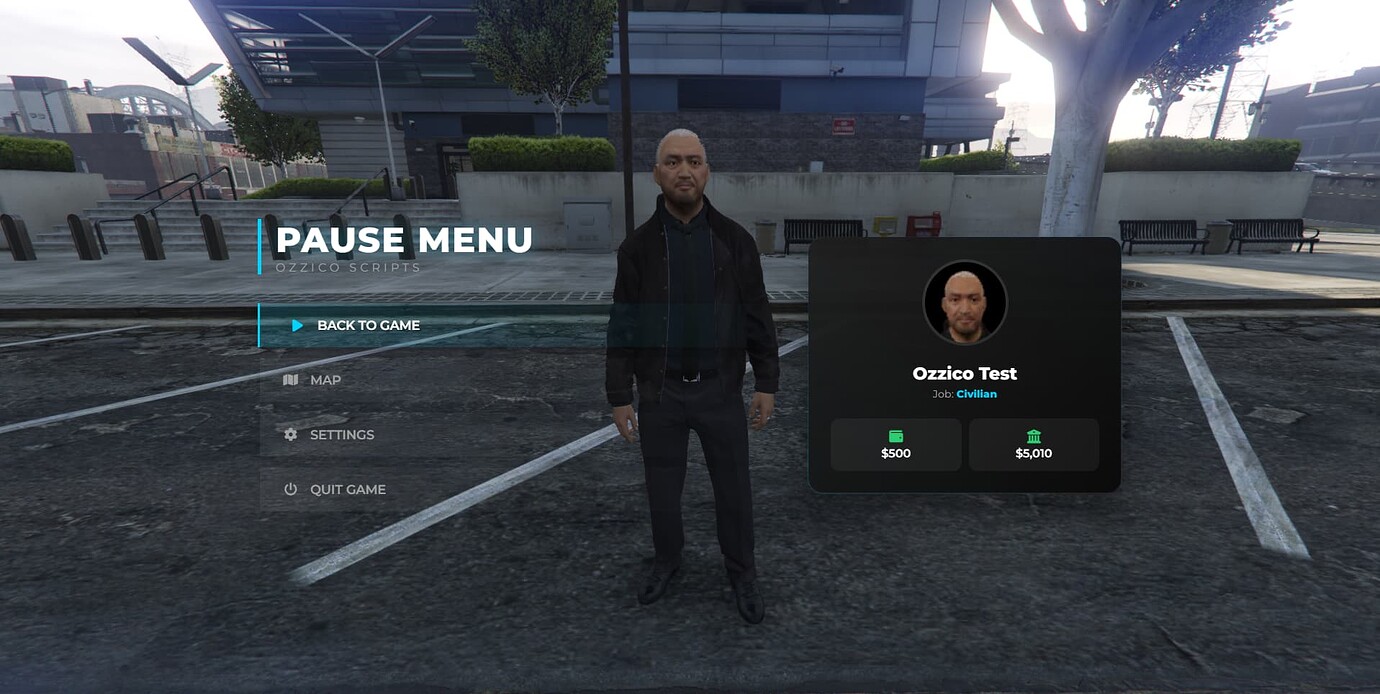 [QB/ESX] Ozzico Scripts - Pause Menu V1 - FiveM Releases - Cfx.re Community