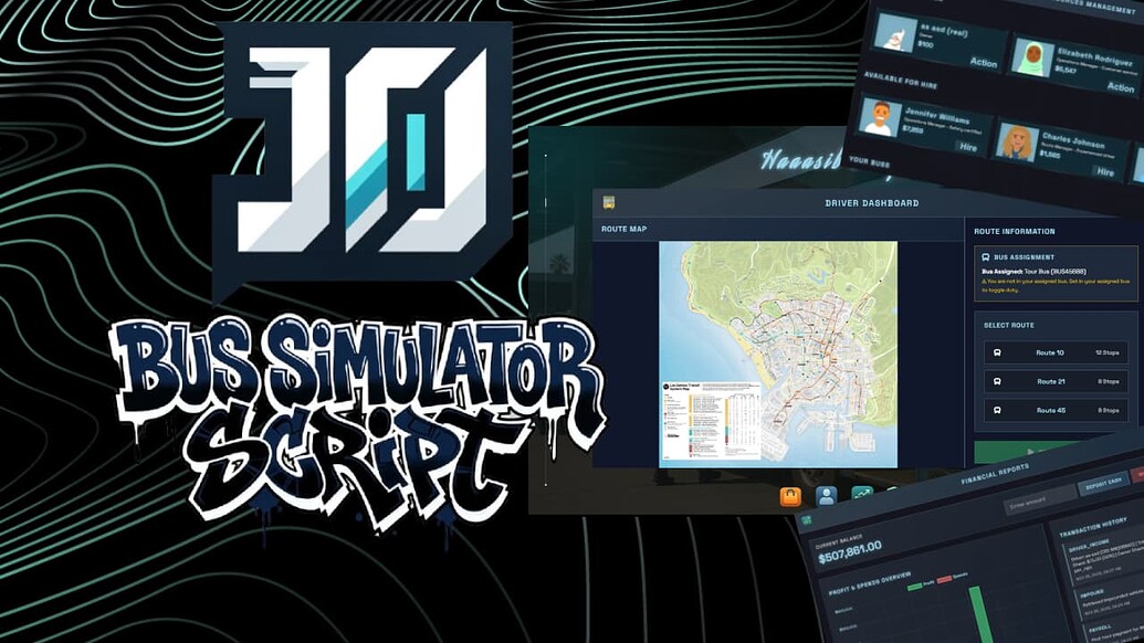 Advanced Bus Simulator Job System - FiveM Releases - Cfx.re Community
