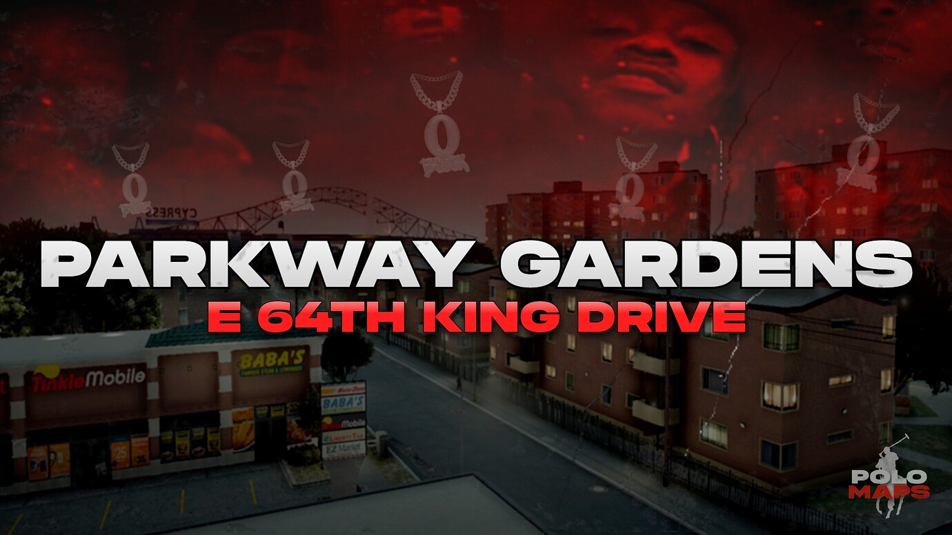 [FIVEM MAP] O Block + E 64th King Drive Chicago Hood [AUTOZONE, BABAS ...