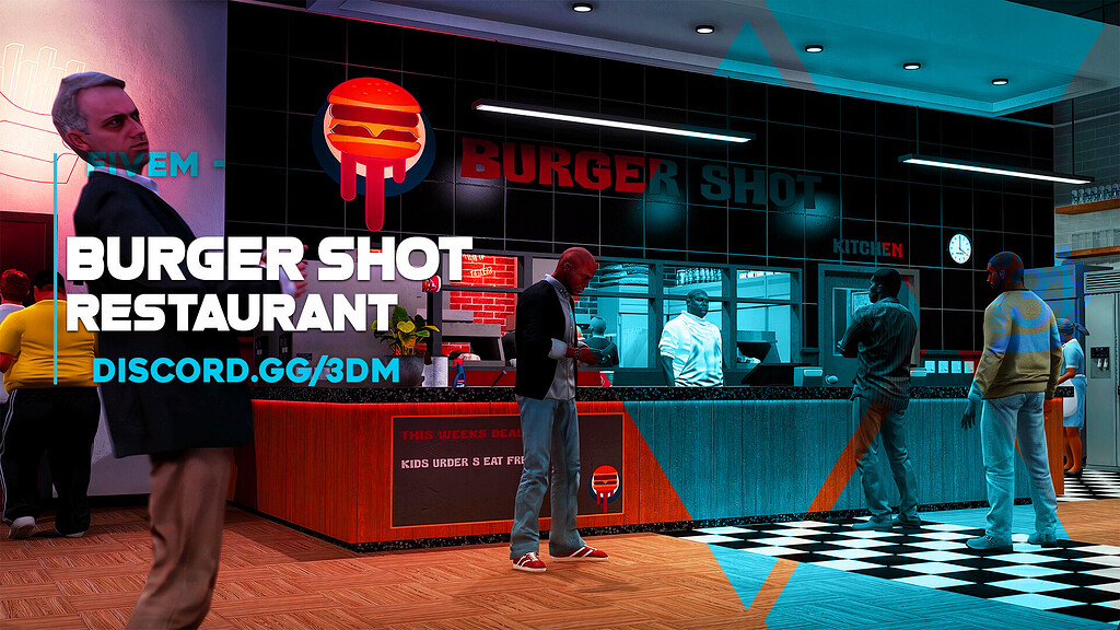 FiveM Maps | BURGER SHOT RESTAURANT - FiveM Releases - Cfx.re Community