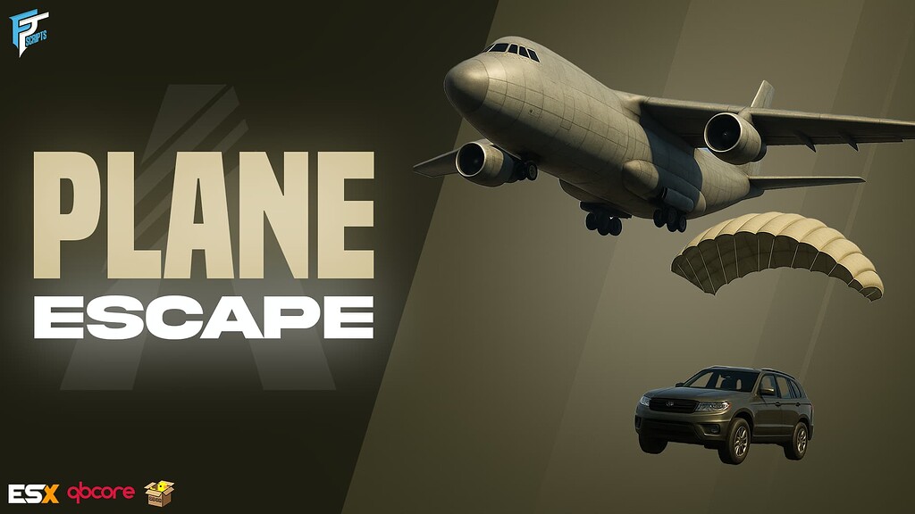 [Release] [ESX / QB / OX] Plane Escape | Command-Based Plane Escape Event Script | Advanced ...