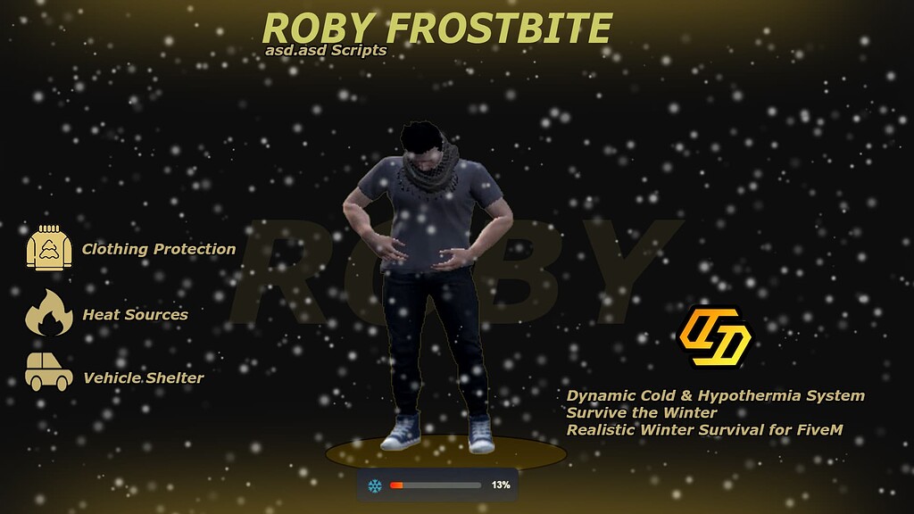 Roby Frostbite - Advanced Cold Weather Survival System - FiveM Releases ...