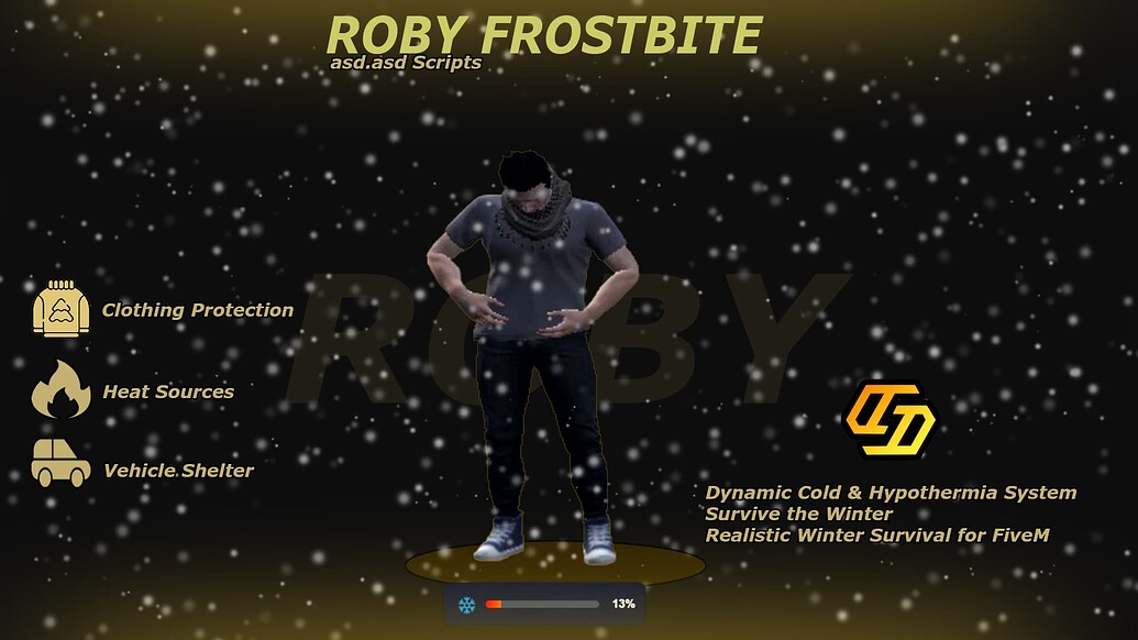 Roby Frostbite - Advanced Cold Weather Survival System - FiveM Releases ...