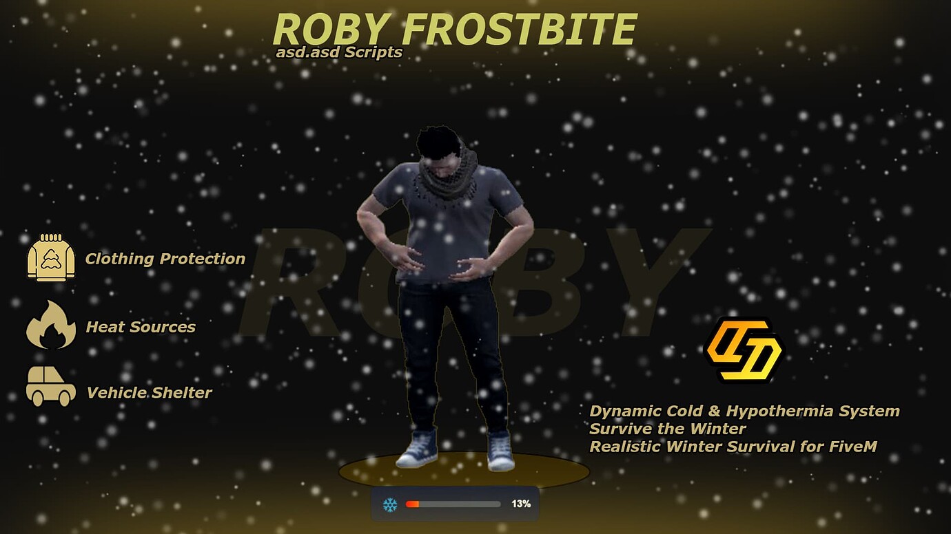 Roby Frostbite - Advanced Cold Weather Survival System - FiveM Releases ...